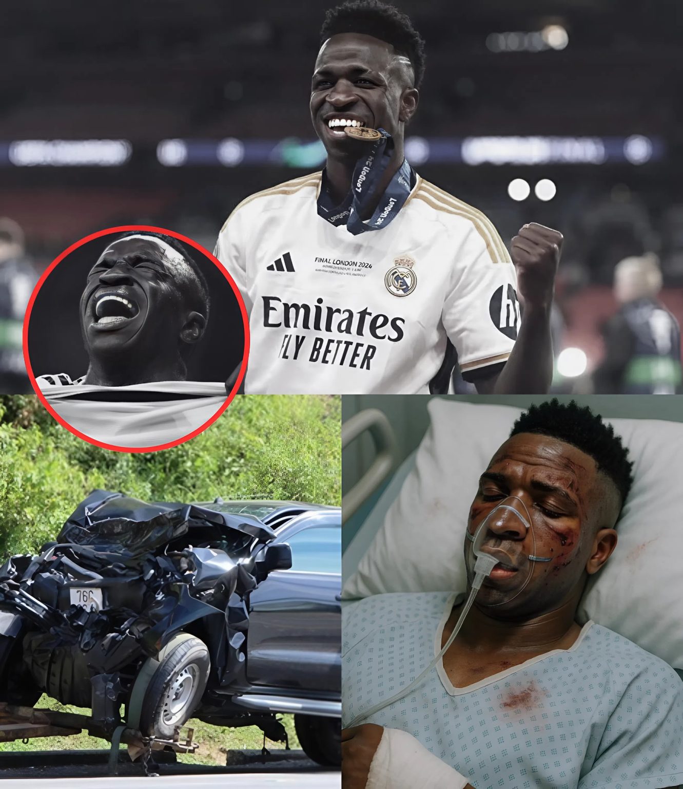 SAD NEWS: Just 30 minutes ago, the family of Real Madrid Vinicius Jr ...